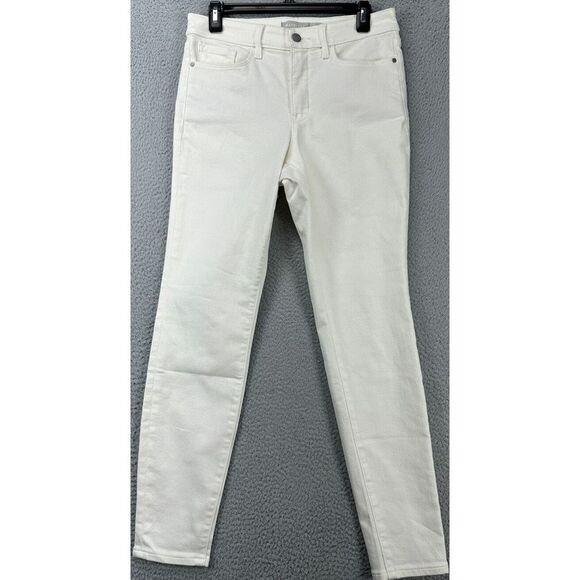 Athleta | Jeans | Athleta Jeans Womens 8 White Slim Fit Skinny Leg ...